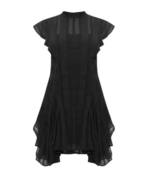 ALLSAINTS Fleur Asymmetrical Hem Dress