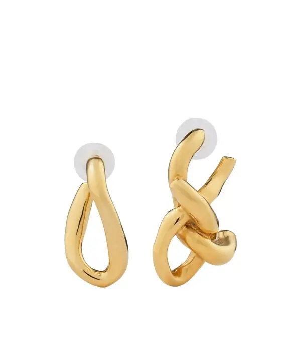 Givenchy Sculpted Chain-link Earrings - Aureus