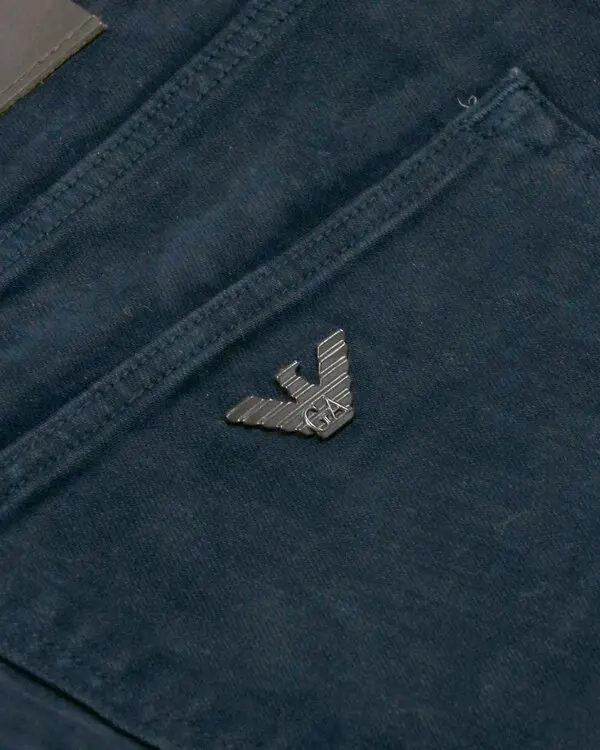 Emporio Armani Logo Straight Leg Jeans