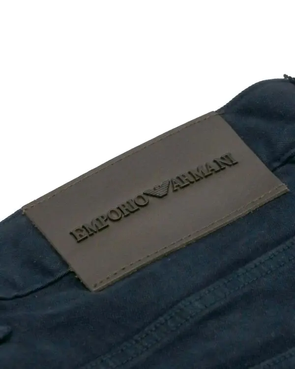 Emporio Armani Logo Straight Leg Jeans