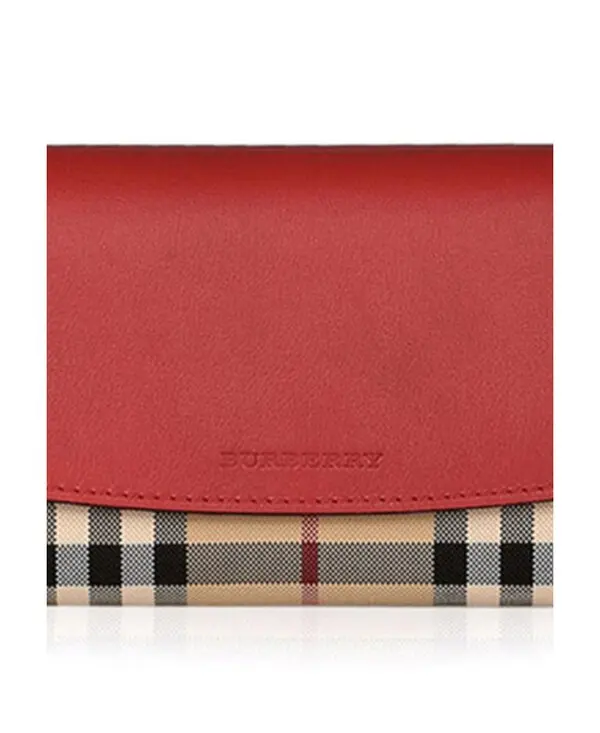 Burberry Flip Wallet - Brown