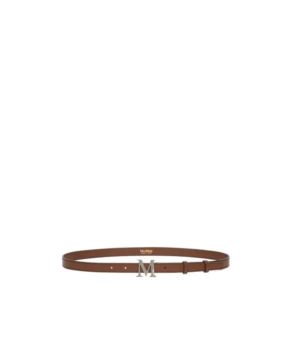 Max Mara Buckle Belt - Brown