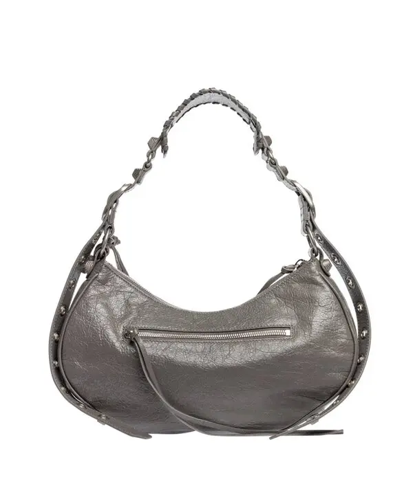Balenciaga Le Caracole Small Shoulder Bag - Dark Gray