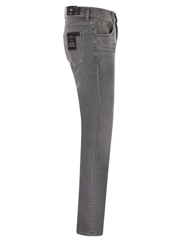 7 For All Mankind Slimmy Tapered Jeans - Black