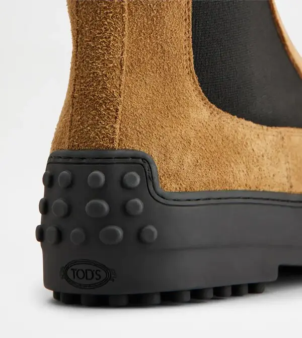 TOD'S Gommino Chelsea Boots - Black