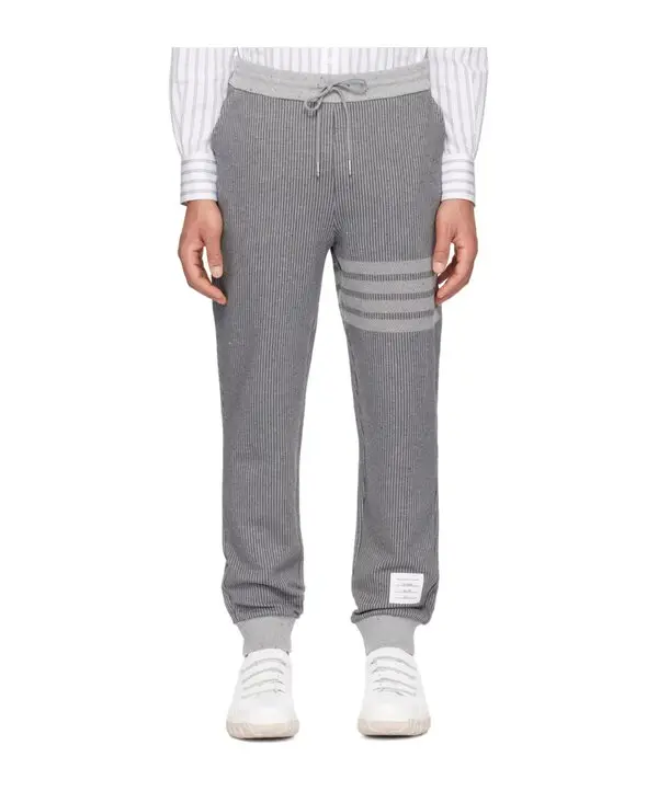 Thom Browne Drawstring Knitted Track Pants