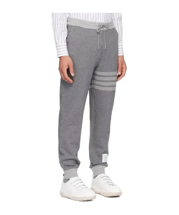 Thom Browne Drawstring Knitted Track Pants