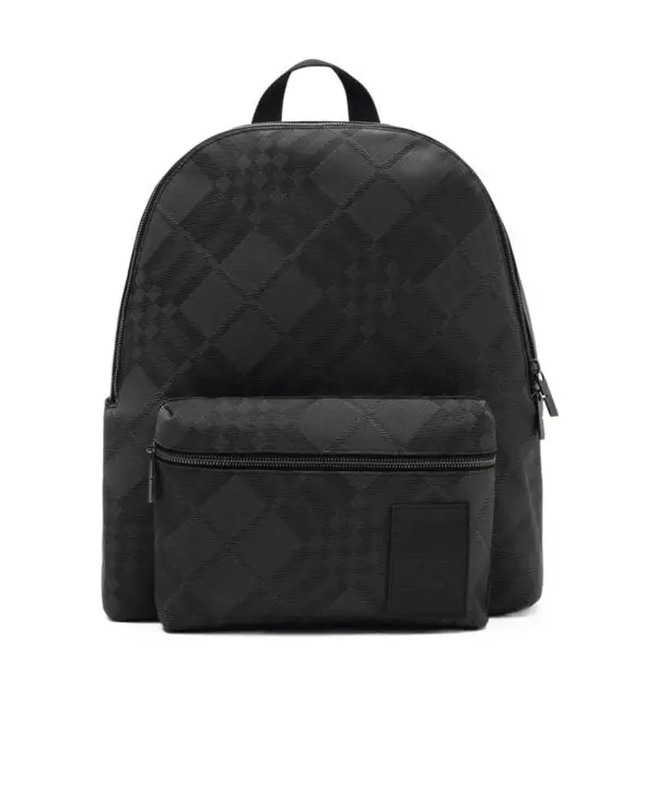 Burberry Checked Backpack