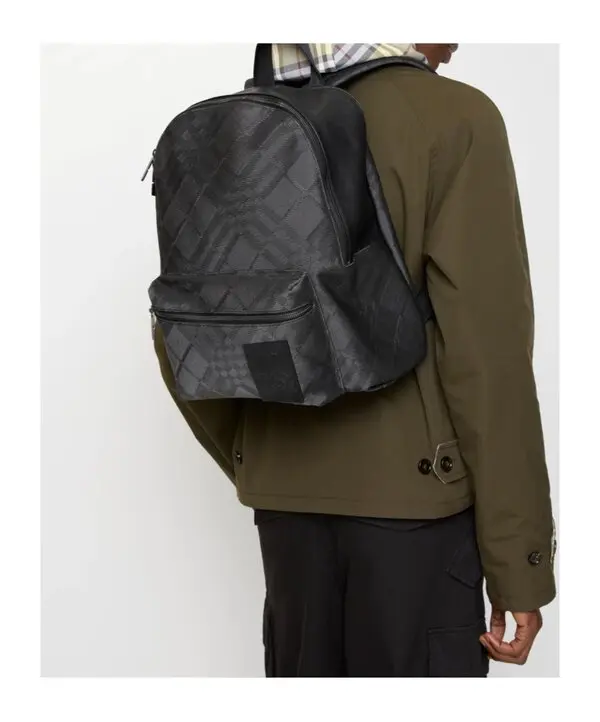Burberry Checked Backpack