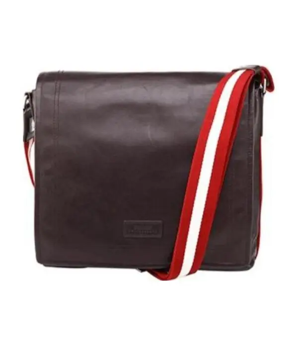 Bally Logo Detail Satchel - Black