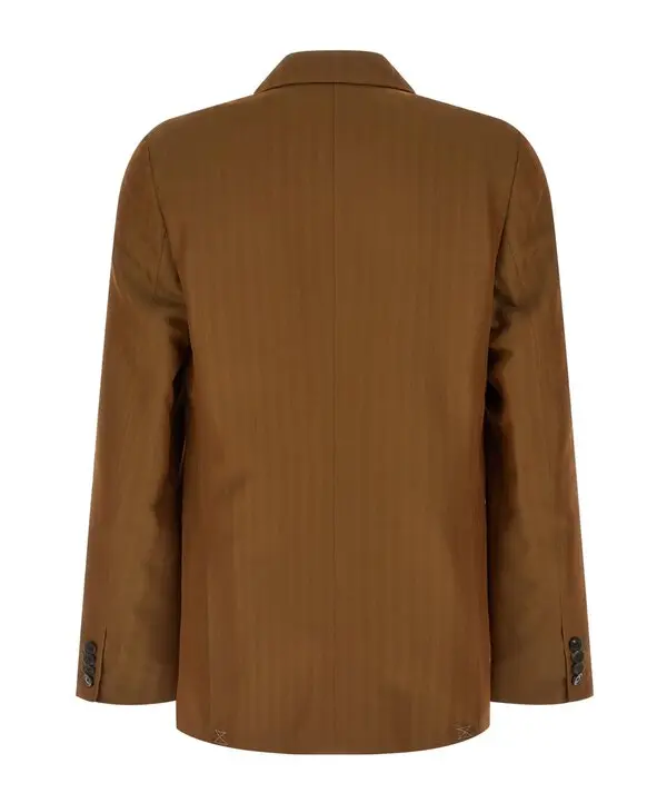 Dries Van Noten Barry Double Breasted Blazer - Brown