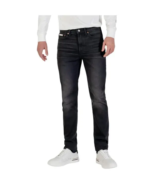 Calvin Klein Straight Cut Belt Loop Jeans - Black