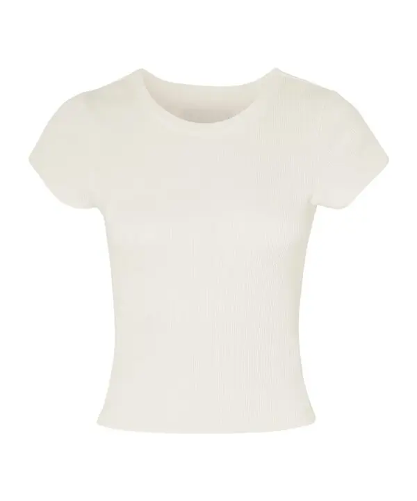 Citizens Of Humanity Nello Ribbed Knit T-shirt - White