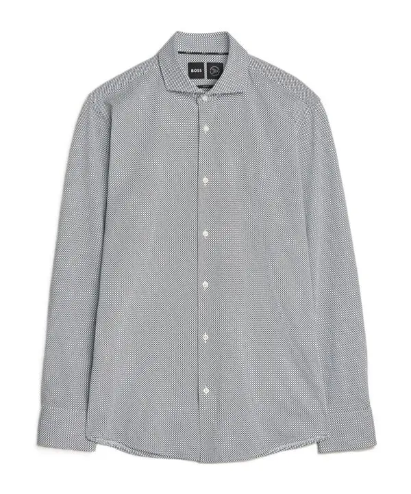 Hugo Boss Long-sleeved Shirt - Gray