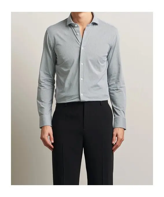 Hugo Boss Long-sleeved Shirt - Gray