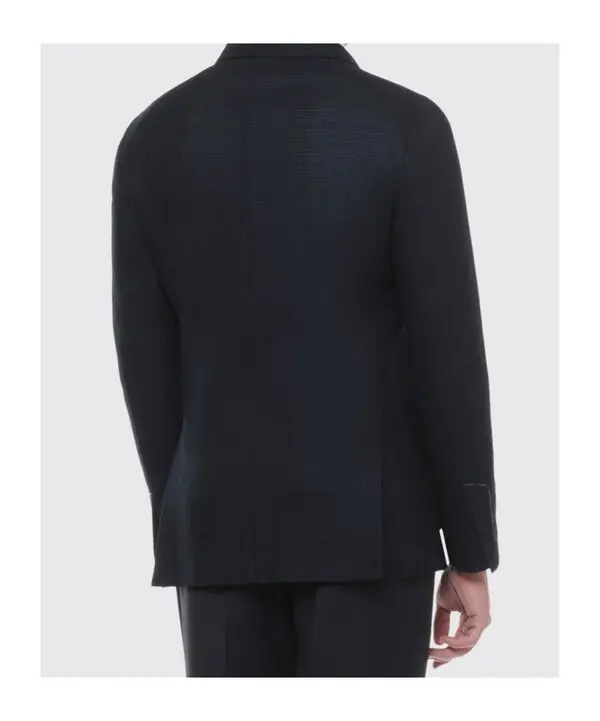 LARDINI Double-breasted Peak-lapel Blazer