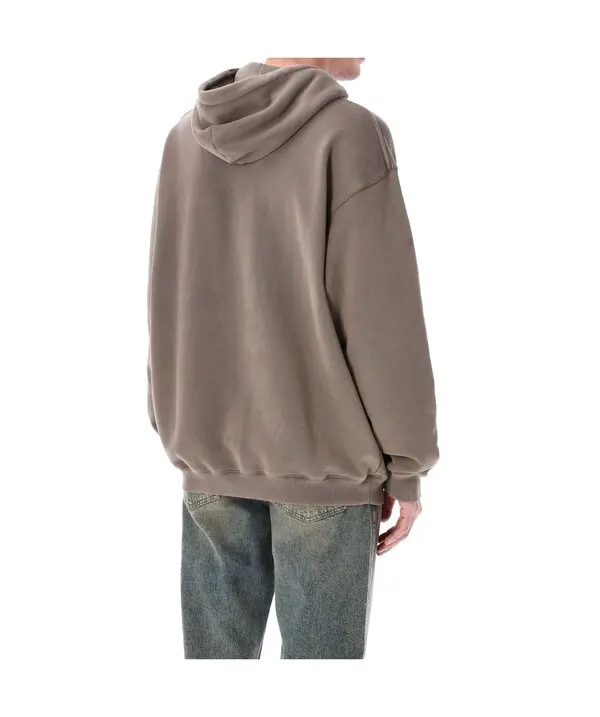 REPRESENT Western Initial Logo Hoodie - Brown
