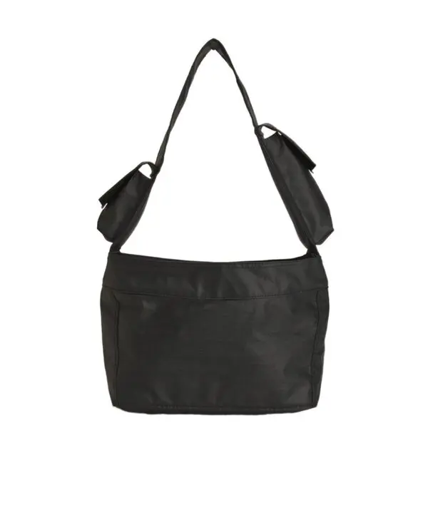 Y3 Newspaper Crossbody Bag - Black