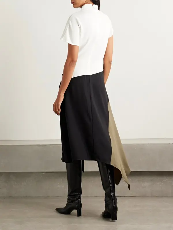 Staud Davina Asymmetrical Dress