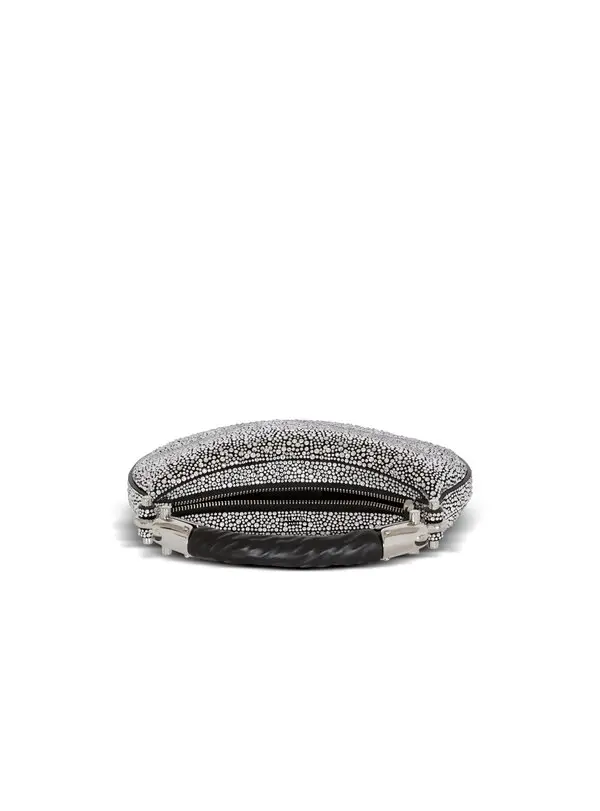 Balmain Ebony Embellished Mini Hand Bag