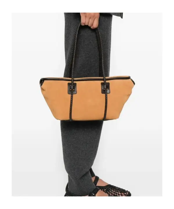 Hereu Woven Shoulder Strap Shoulder Bag