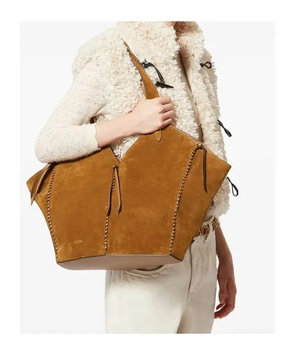 Isabel Marant Étoile Tampa Tote Shoulder Bag - Amber