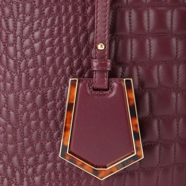 Fendi Top Handle Bag With Logo Detail