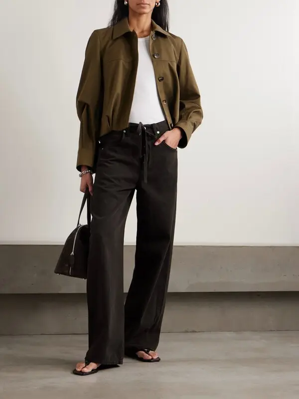 Citizens Of Humanity Brynn Wide-leg Jeans - Chocolate-colored