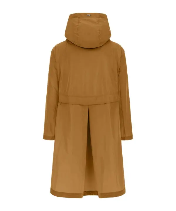 Herno Water-repellent Hooded Parka - Camel