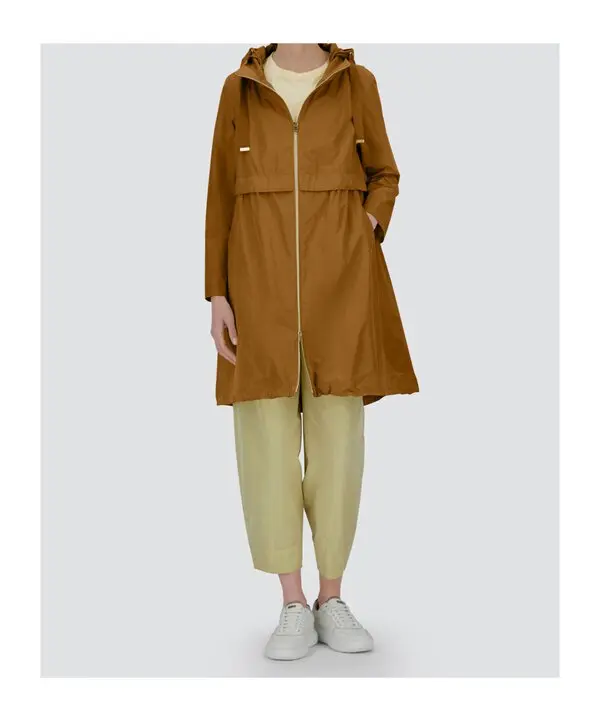 Herno Water-repellent Hooded Parka - Camel