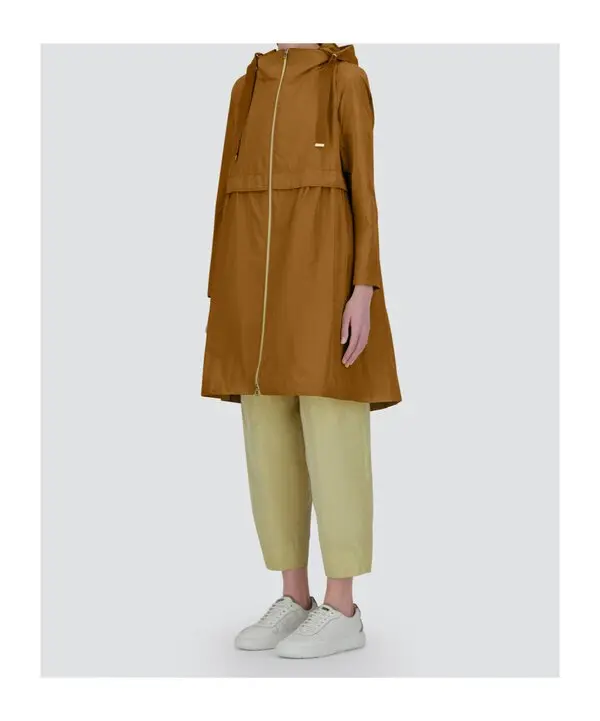 Herno Water-repellent Hooded Parka - Camel