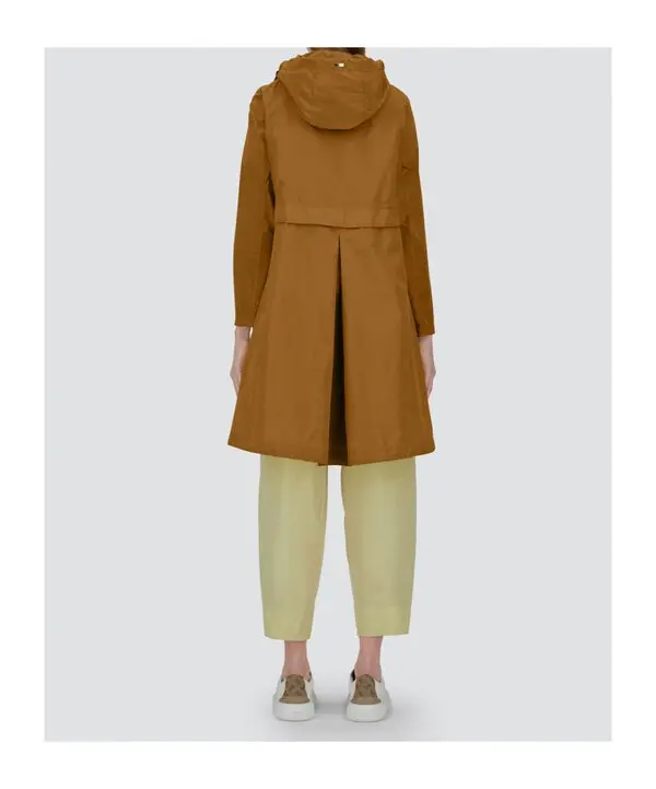 Herno Water-repellent Hooded Parka - Camel