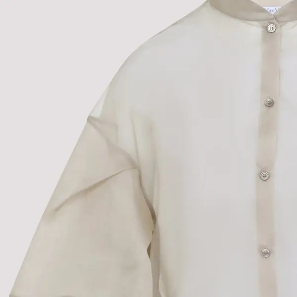 Max Mara Ruffled Layered Shirt