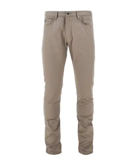 Emporio Armani Casual Trousers With Belt Loops - Gray