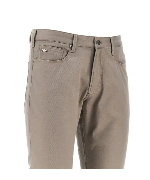 Emporio Armani Casual Trousers With Belt Loops