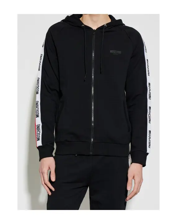 Moschino Tape Zip Hoodie