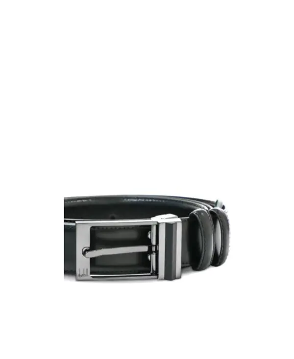 Dunhill Double-sided Leather Belt With Needle Buckle