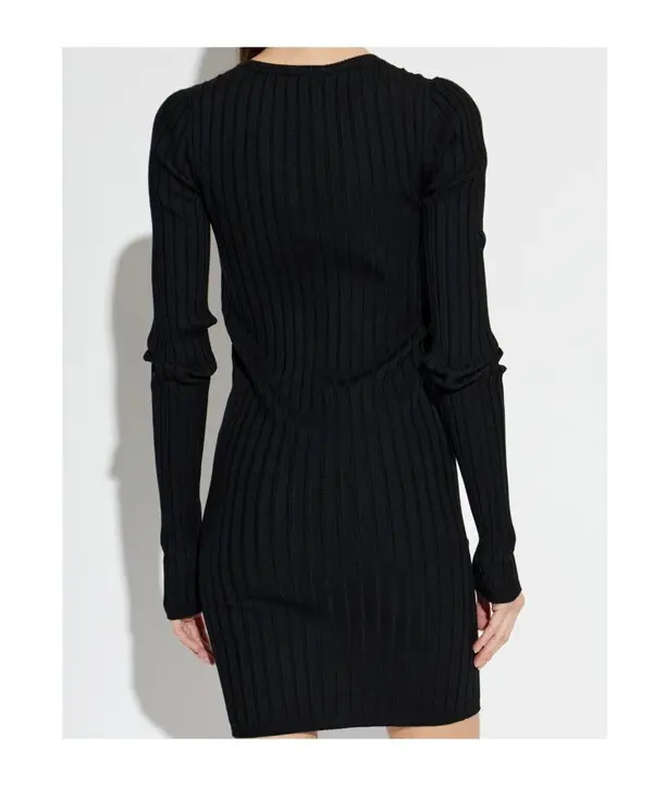 Dolce & Gabbana Ribbed Long-sleeve V-neck Cardigan