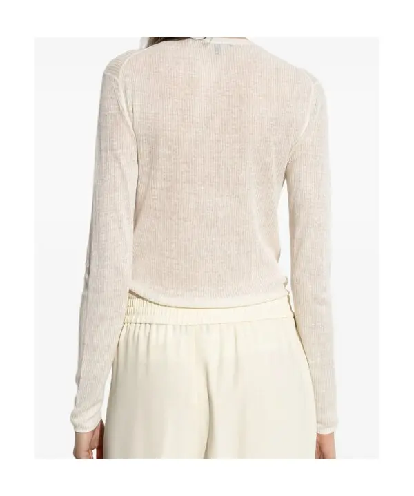 Theory Long Sleeve Ribbed Top