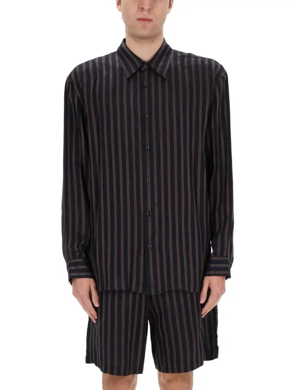 Dries Van Noten Croom Striped Shirt