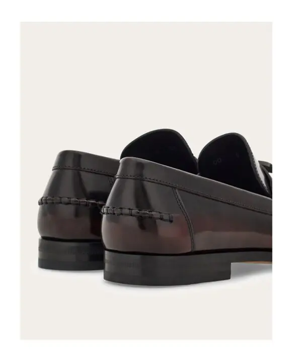 FERRAGAMO F Buckle Loafers