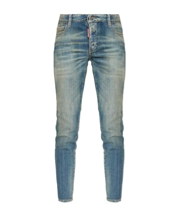 Dsquared2 Jennifer Tapered-leg Jeans - Gray