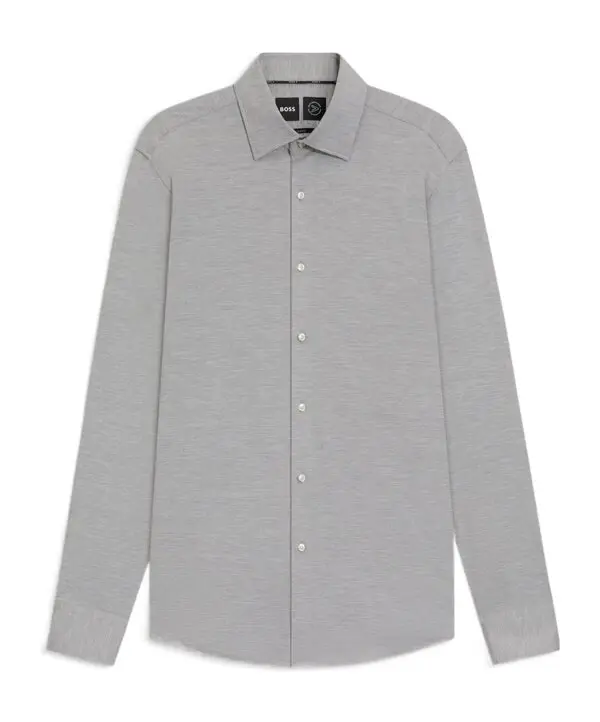 Hugo Boss Long-sleeve Button-fastening Shirt