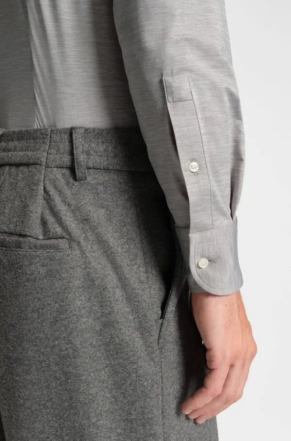 Hugo Boss Long-sleeve Button-fastening Shirt