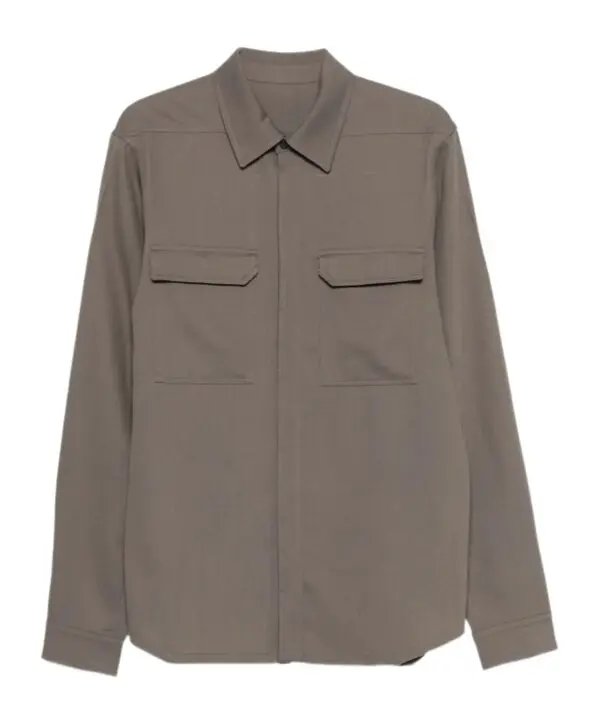 Rick Owens Pocket Shirt - Gray
