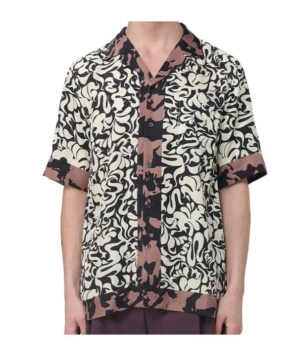 Dries Van Noten Printed Cuban-style Shirt