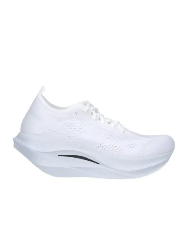 Comme Des Garçons X Mizuno Wave Rebellion Pro 3 Lace-up Sneakers - White