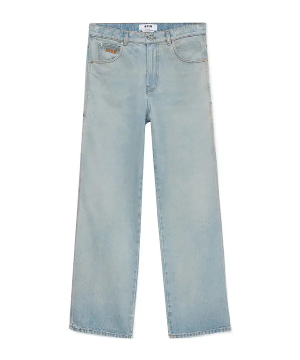 MSGM Relaxed Carpenter Jeans - Gray