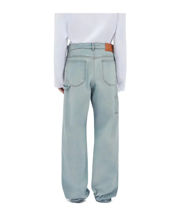 MSGM Relaxed Carpenter Jeans - Gray