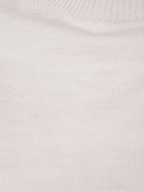 Sportmax Sleeveless Turtleneck Jumper - Ivory